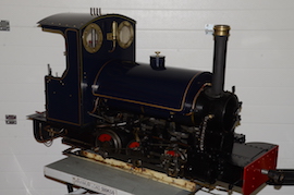 Narrow Gauge 7.25" Maggie Romulus 0-6-0 Blackgates frank Birchall live ...