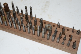 Cowells milling machine collets fly cutters tooling for sale