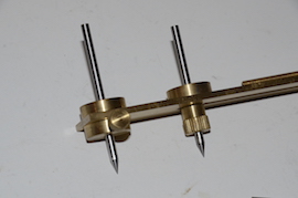 Clockmaker's depthing tool by Malcolm Wild longcase or bracket clocks ...