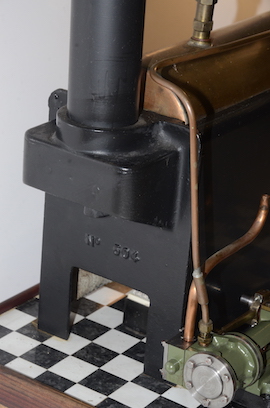 Stuart live steam plant horizontal 10H babcock 504 boiler for sale