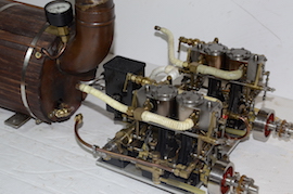 Stuart double 10 D10 live steam marine engine For Sale