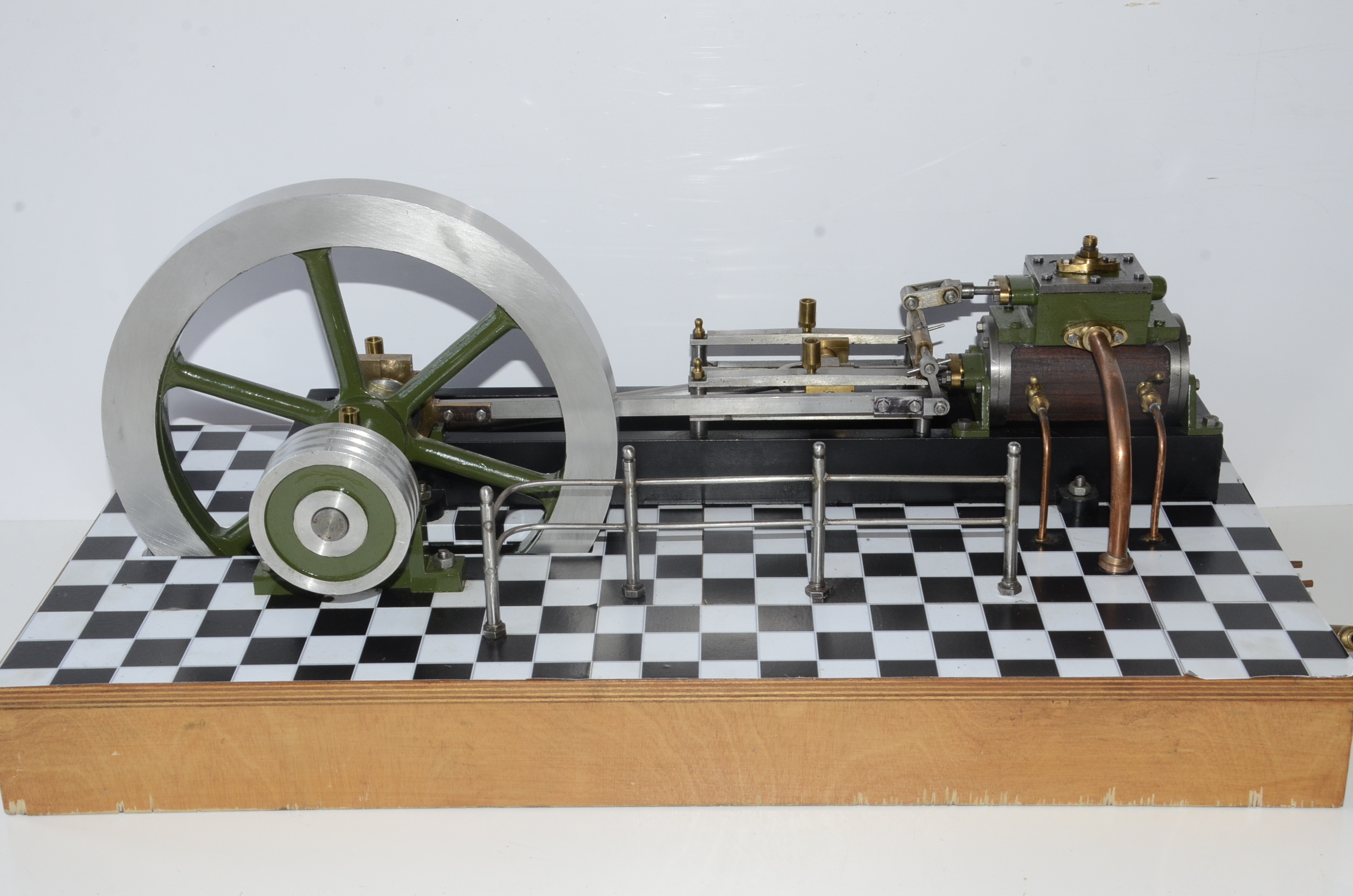 Large Stuart Victoria live steam horizontal engine for sale